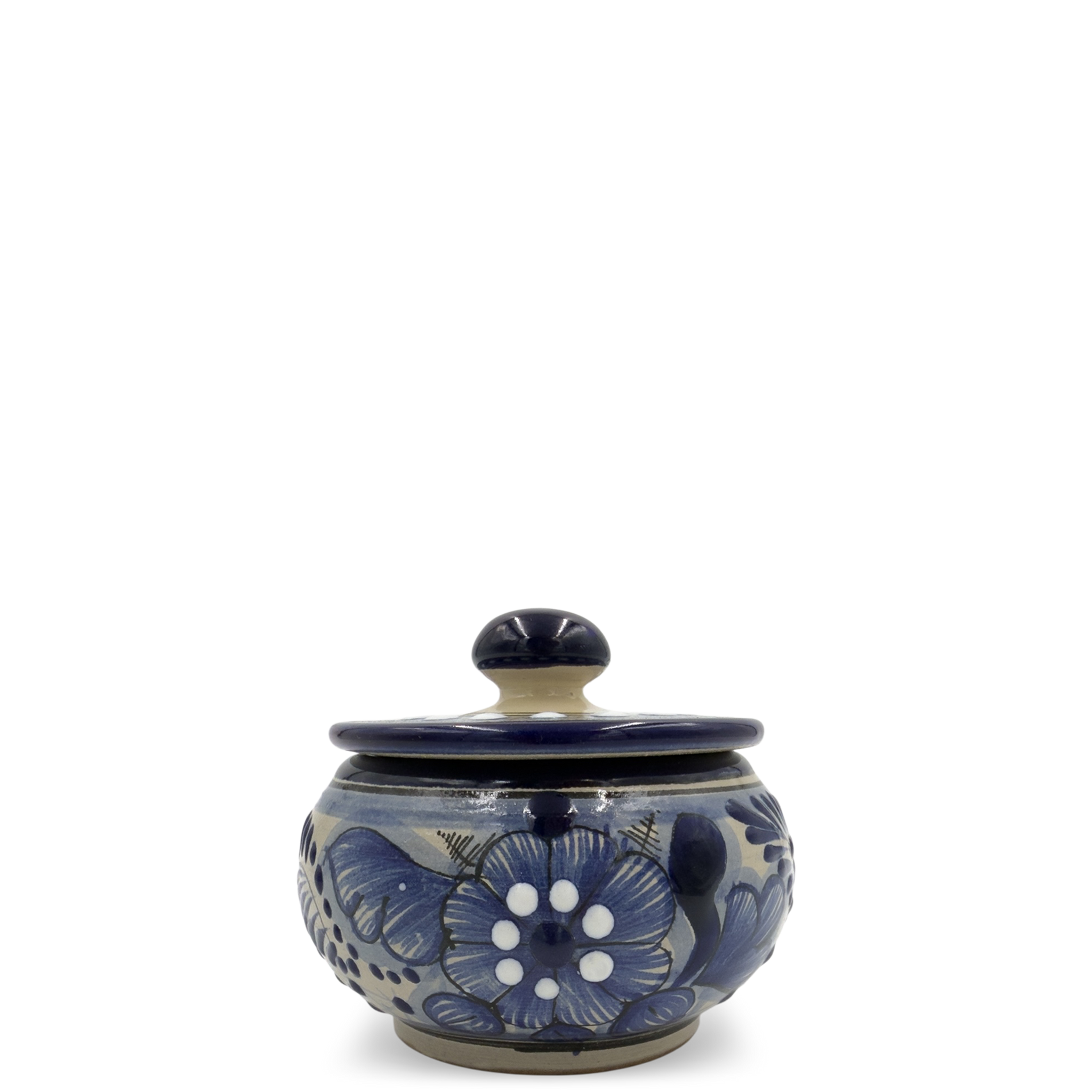 Blue Rose Candle
